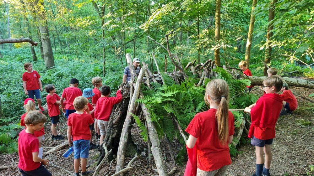 Cubs Den Building Competition | 1st Weston Green Scouts